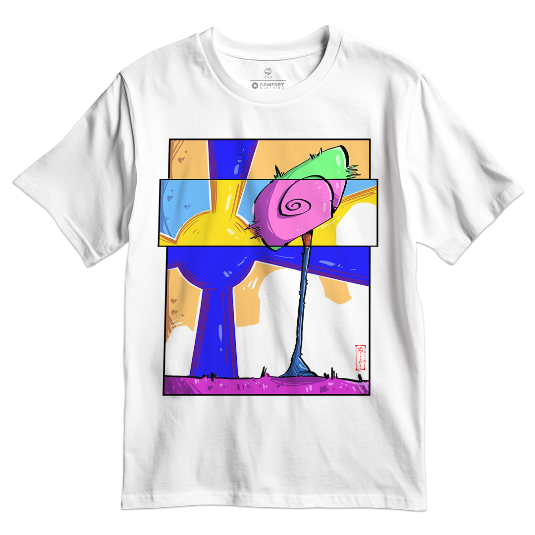 OPPOSITE design on T-Shirt, by TooBi